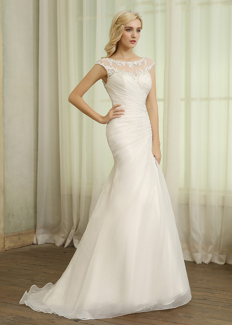 Modest Mermaid Bridal Dresses – Angrila